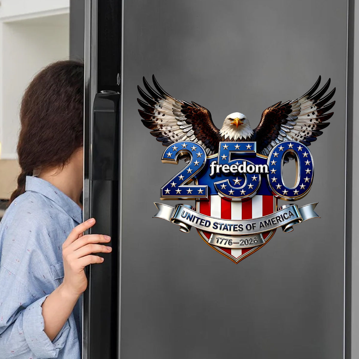 US 250th Anniversary Decal Sticker - HAPPARY